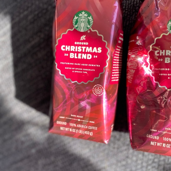 Starbucks | Kitchen | Starbucks Ground Christmas Blend 224 2 Lb Coffee ...